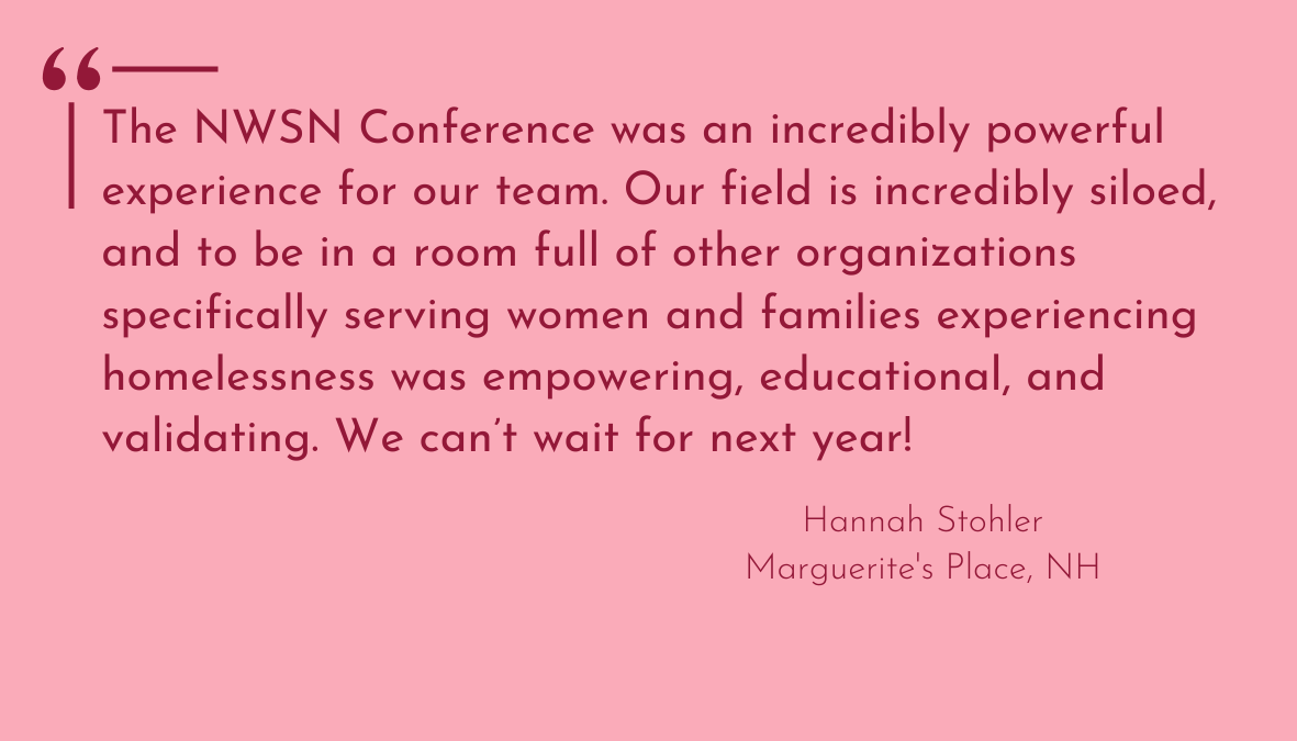 The NWSN Conference – The National Women's Shelter Network Official ...